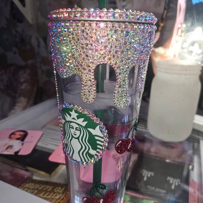 Name Glass Can Custom Bling Cup - Etsy