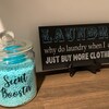 Scent Booster Label Decal / Laundry Room Decor / Scent Booster Sticker ...