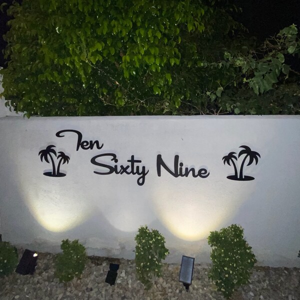 Double Palm Tree Sign Icons - Etsy
