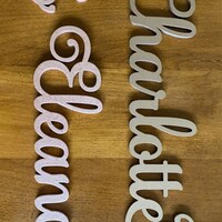 Custom Name Sign, First Name. Personalized Name Sign, Script Font ...