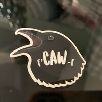 Crow Friend Sticker, Corvid Sticker, Laptop Stickers, Gifts for Bird ...
