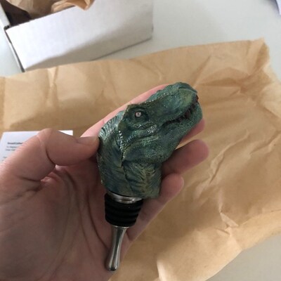 Grogu, A.k.a. Baby Yoda, in His Flying Pod Bottle Stopper. - Etsy