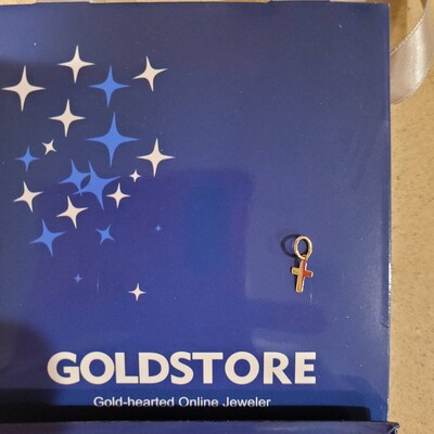 14K 18K Solid Gold Small Tiny Charms, Dainty Everyday Gold Figures for ...