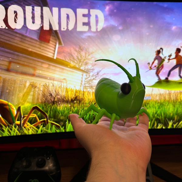 Grounded Aphid: Highly Detailed 3D Printed Bug Figurine - Etsy