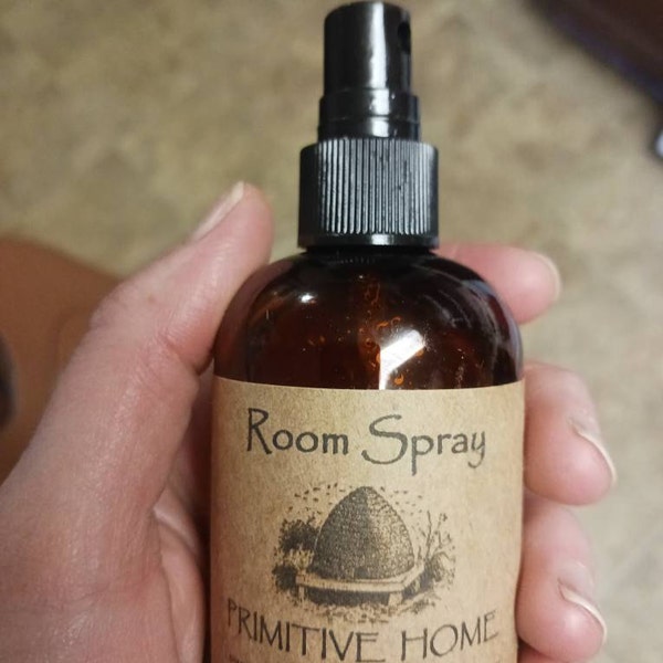 Primitive Scented Room Spray- 4oz or 8oz Your Choice of Fragrance Scent ...