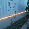 Wrought Iron 25 Cone Topiary Flower Trellis, Metal Plant Climber ...