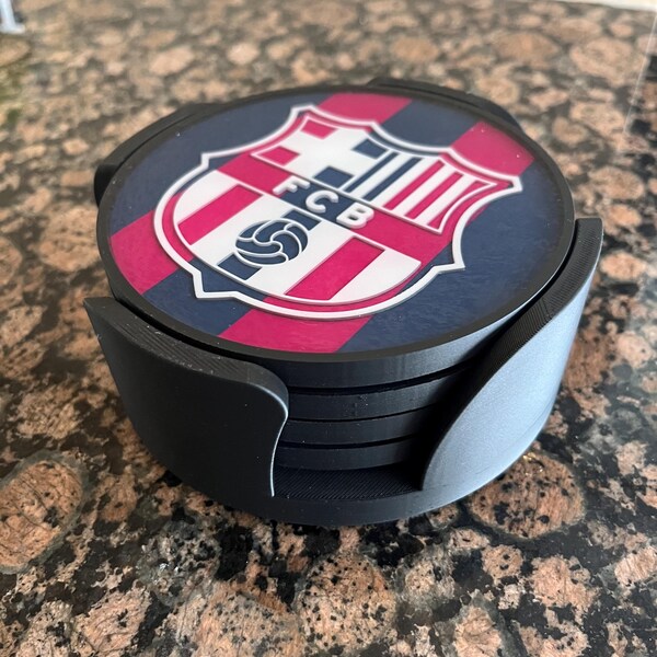 FC Barcelona Coasters - Etsy
