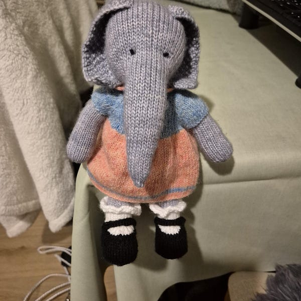 BO Rabbit / Bunny Toy Knitting Pattern / Lapland Visitors Part 1 / Plus ...