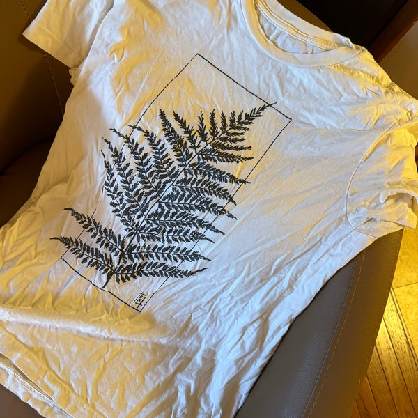 Persimmon Blockprint Unisex T-shirt, Persimmons Fruit Tree Art ...