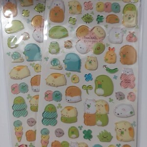 2022 Marshmallow Seal Puffy Sticker Sheet With Gem | Etsy