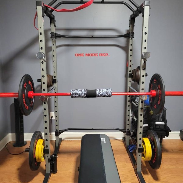 One More Rep. Fitness Wall Decal, Motivational Home Gym Decor, Vinyl ...