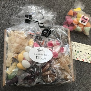 1950s Sweets Gift by an Authentic Sweet Shop, Sweet Gift, Retro Sweets ...