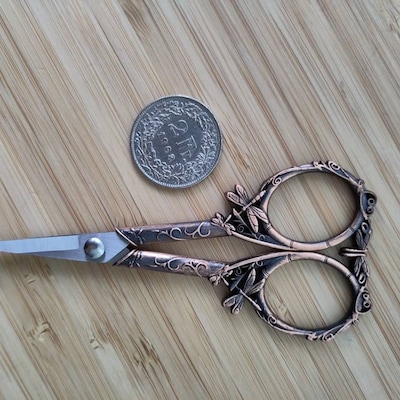 Dragonfly Embroidery Scissors Unique Garden Theme Quilting Scissors in ...