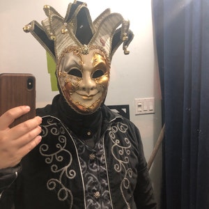Original Venetian Mask of the Commedia Dell'arte Hand Painted by Expert ...