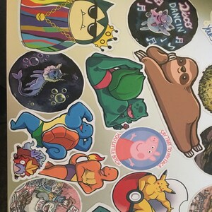 Buff Pokemon Stickers - Etsy UK