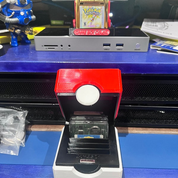 Nintendo Game Boy / Game Boy Color Cartridge Holder / GBA - Pokemon ...