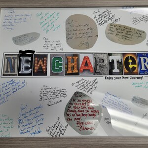 Retirement Signature Gift, Leaving Gift Retirement Signing Gift ...