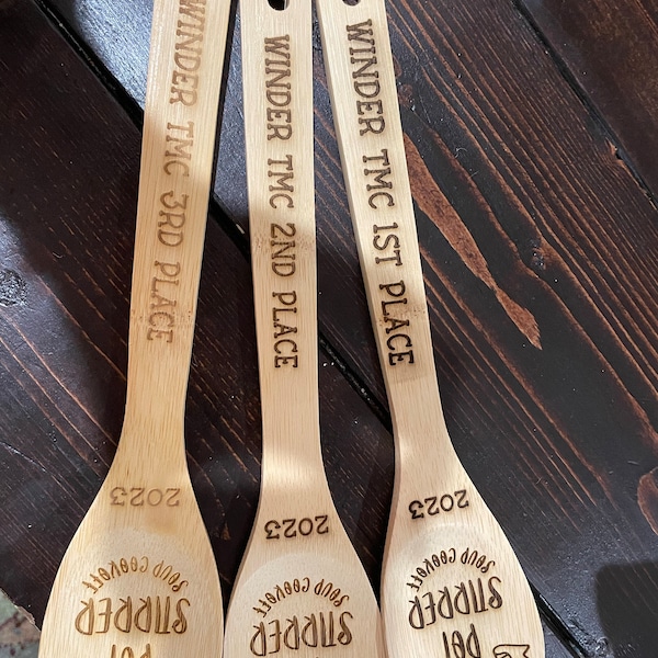 Ultimate Pot Stirrer Pasta Sauce Cook Off, Bamboo Spoon,personalized ...
