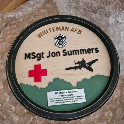 Military Base Design Gift for PCS, Any Base, Air Force Going Away Gift ...