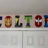 Superhero Theme Letters, Wall Letters, Wood Letters, Personalized ...