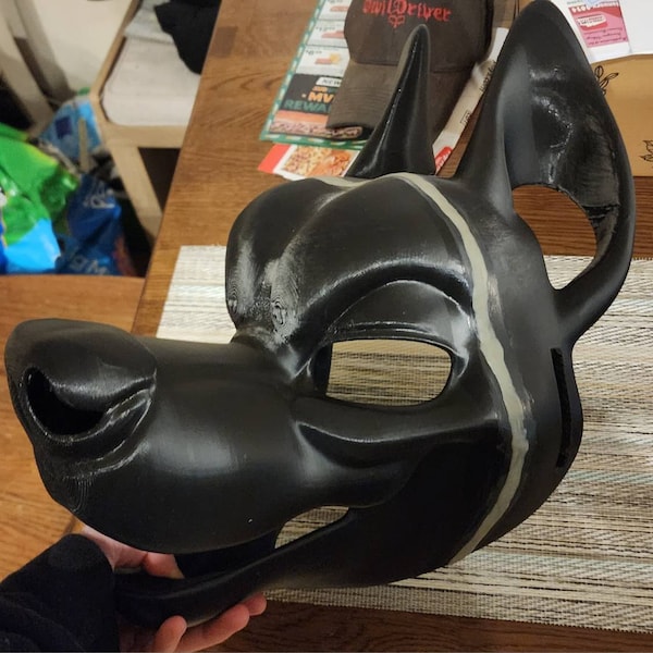 3D Printed Beauceron/dobie DIY Fursuit Head by Mixedcandy - Etsy