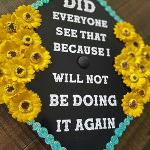 Jack Sparrow Printed Grad Cap Topper, Funny Grad Cap Topper, Custom ...
