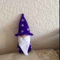 Grumble-snuff the Wizard Knitting Pattern - Bearded Magician Doll - PDF ...