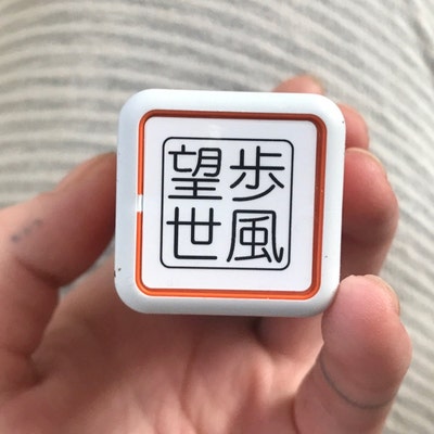 Check Mark Stamp Tick Stamp Mini Pre-inked Stamp Tick - Etsy