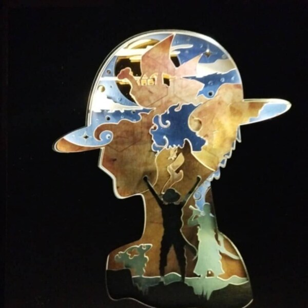 Stitch 3 Paper Cut Light Box Template Files, Shadow Box, 3D Papercut ...