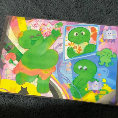 UNDERTALE YELLOW Holographic 9 Piece Vinyl Sticker Pack, Water ...