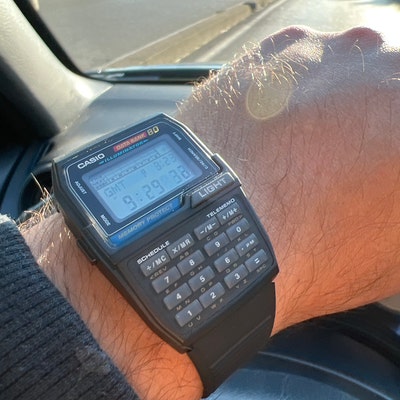 Rare & Vintage Casio DBC-63 Dino Zone Databank Wrist Watch Fully ...