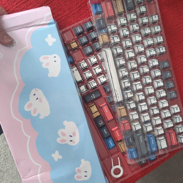 Fully Transparent Keycaps Set, Mechanical Keyboard Keycaps Set, Gaming ...