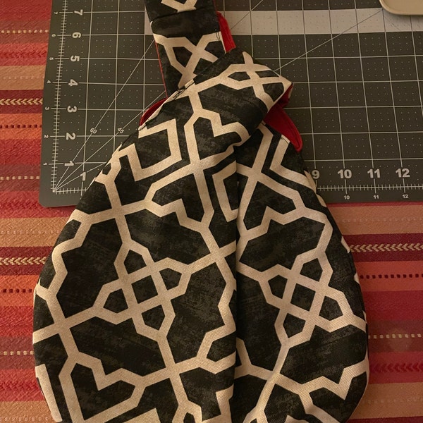 Easy Japanese Knot Bag Pattern, Japanese Knot Bag, Knot Bag Sewing ...