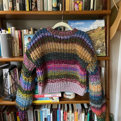 Hand Knitting Pattern the Atlas Jumper - Etsy