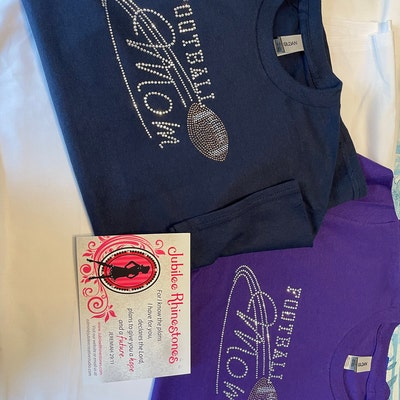 Elegant Blessed Christian Sparkly Crystals Iron-on Rhinestone Transfers ...