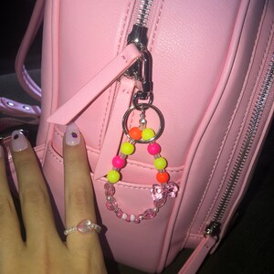 Custom Beaded Keychain Personalized Y2K Keychain 90s Inspired | Etsy