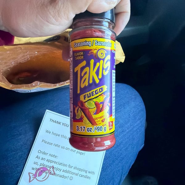 Inspired By-takis Fuego Seasoning Powder – Spicy Chili Lime Mexican ...