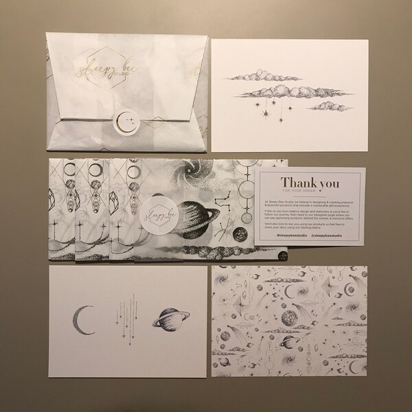 The Ethereal Collection Letter Writing Set - Etsy