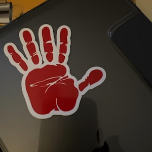 Red Hand Indigenous Strong Native American Women Gift Sticker - Etsy