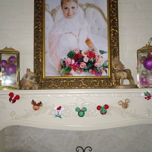 Disney Rainbow Garland, Pastel Mickey Garland, Disney Banner, Colorful ...