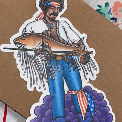 Tarpon Fishing Decal Fly Fishing Fish Sticker - Etsy