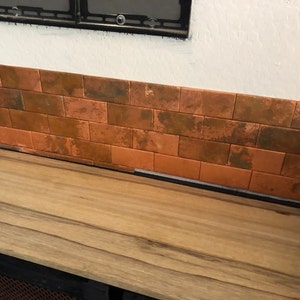 Copper Ceramic Tiles - Etsy