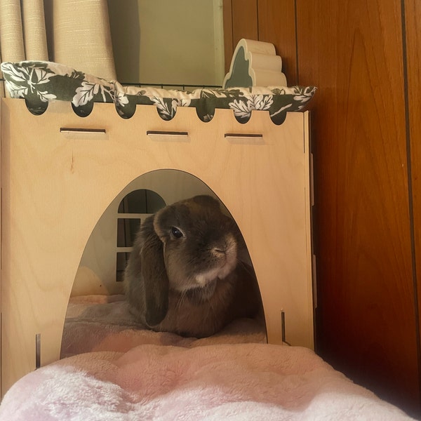 Double Storey Rabbit Castle - Etsy