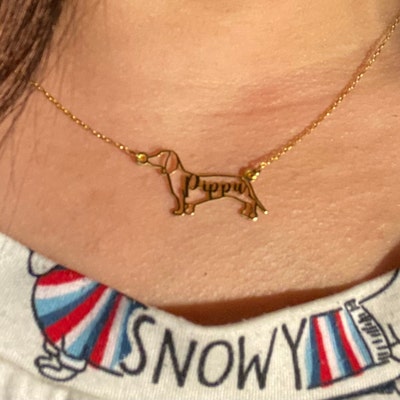 Dog Necklace, Dog Necklace for Woman, Pet Necklace, Dog Memorial Gift ...