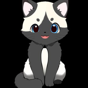 Customizable Vtuber Anime Cats Live2d Avatar - Etsy