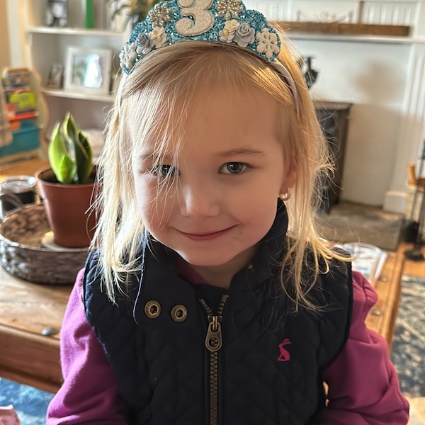 Ice Princess Tiara, Snowflake Tiara, Birthday Tiara, Snowflake Hairband ...