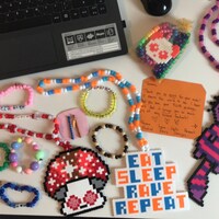 Dinosaur Perler Kandi, Dinosaur Perler Bracelet, Perler Kandi Bracelet ...