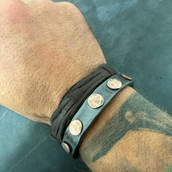 Fat Titanium Cuff for Men Bracelet for Men Unisex Bracelet Unique Gift ...