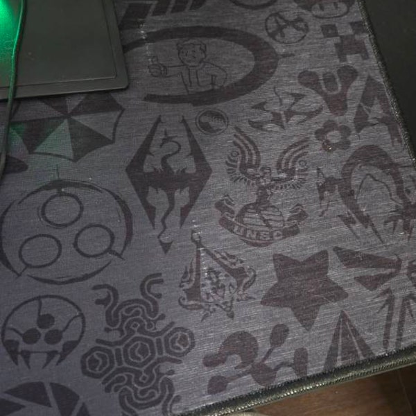 Zelda Symbol Rug, Popular Video Game Carpet, Gaming Mat, Game Room ...
