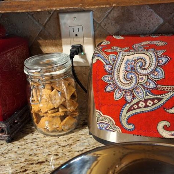 Grey Long-slot Toaster Cover by Toaster Huggee - Etsy